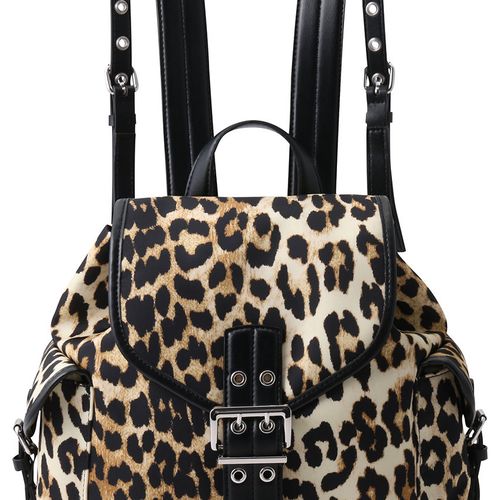 GANNI(ガニー)｜Bucky Small バックパック/レオパード の通販
