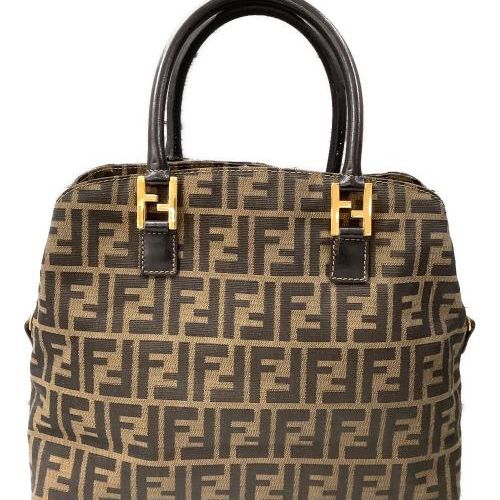 【BIGお買い物ラリー★30%OFFセール中】フェンディ FENDI トートバッグズッカ ピンク×ベージュ レディース 中古 中古・古着通販】FENDI (フェンディ) ズッカトートバッグ ブラウン