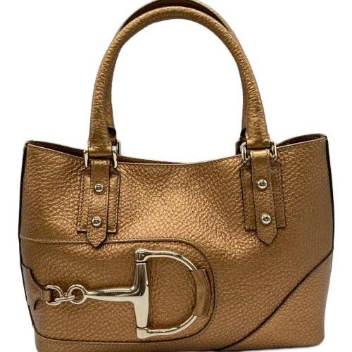 中古・古着通販】GUCCI (グッチ) ハンドバッグ ゴールド｜ブランド